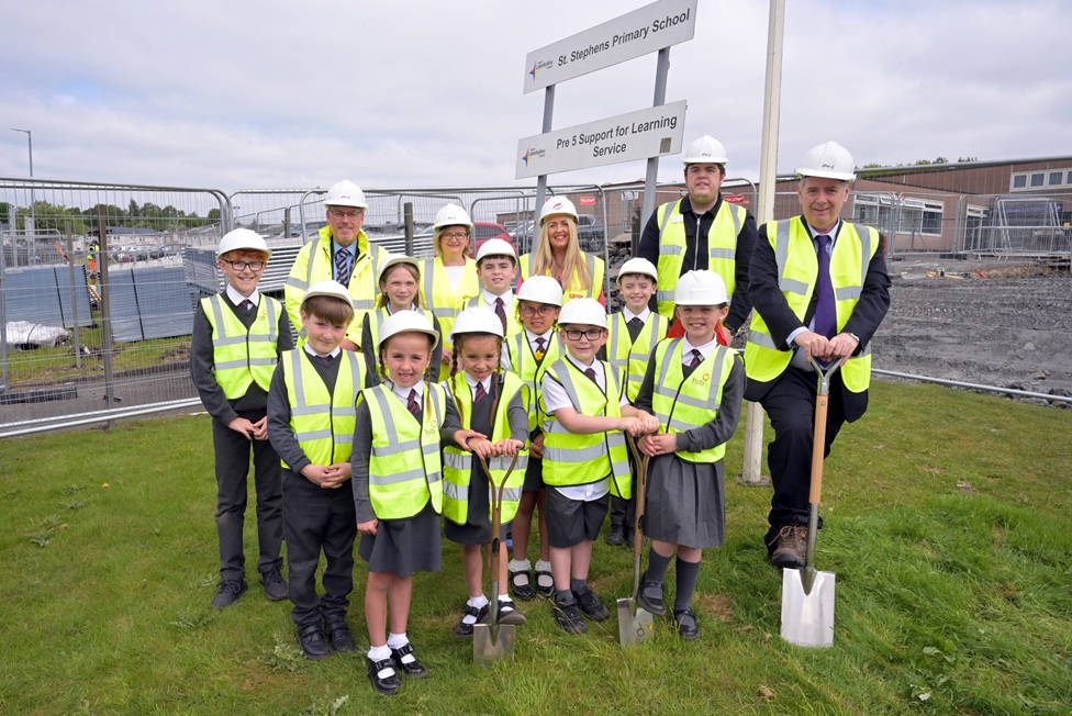 Work begins on new Coatbridge community hub | Scottish Construction Now